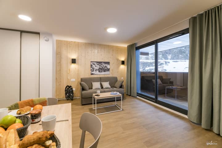 T5 Au Pied Des Pistes | Vue Imprenable | Piscine - Piau Engaly