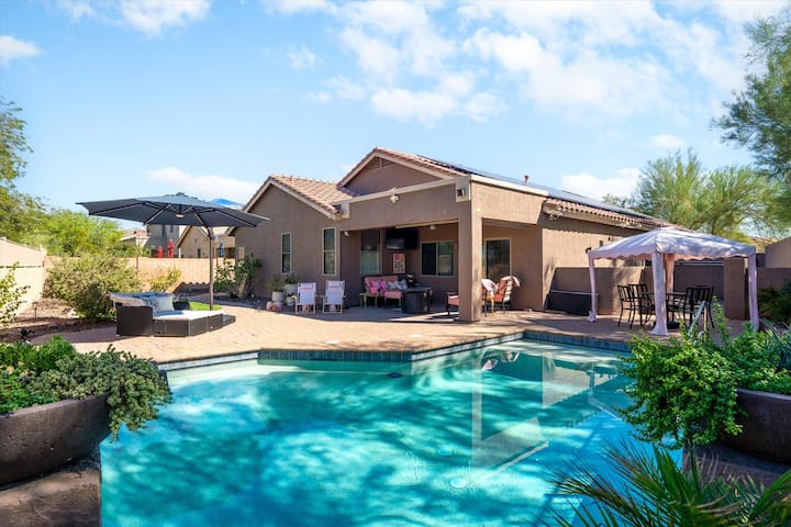 4br Estrella Mountain Retreat W/ Heated Pool * Nea - グッドイヤー, AZ
