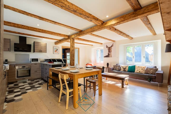 Belle Maison De Village Rénovée 12 Pers Proche Lou - Loudenvielle