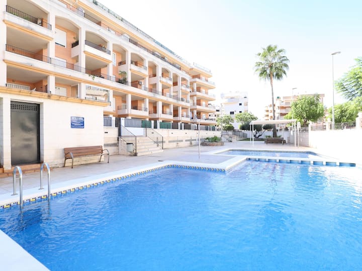 Your Getaway In Canet: Pool, Parking & Beach. - Canet de Berenguer