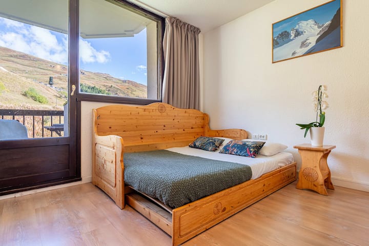 Cosy Apartment Next To Val Thorens With Ski In-out - Val Thorens