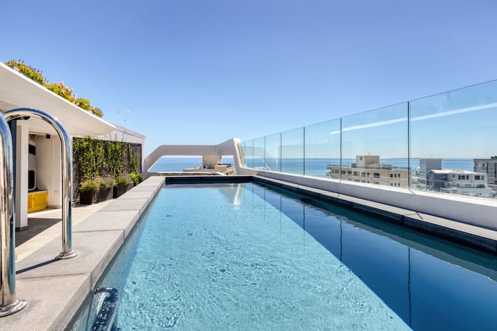 Sea Point Studio, Balcony, Rooftop Pool & Views - Kapstadt