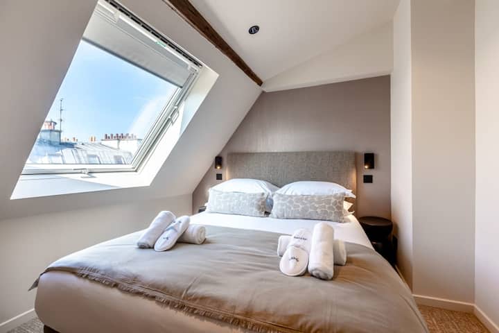 Le White By Sweett | Double Room - Partial Stairs - Parijs