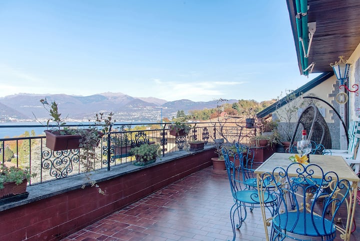 L'attico Con Terrazza Vista Lago - Stresa