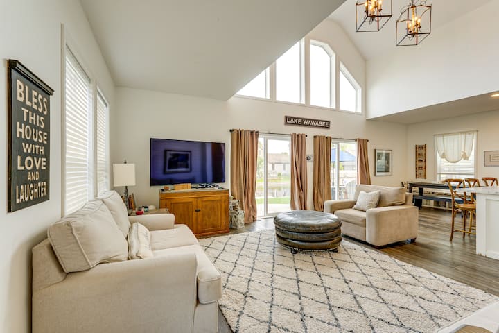 Sleek Getaway On Lake Wawasee W/ Private Dock! - Syracuse Beach