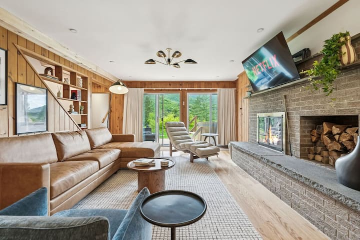 Mtn House @ Scribners W/ Private Sauna. Sleeps 4 - ハンター, NY