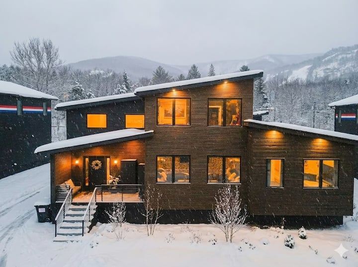 Luxmtnescape|riverside+sauna+hottub+mainstwalkable - Hunter, NY