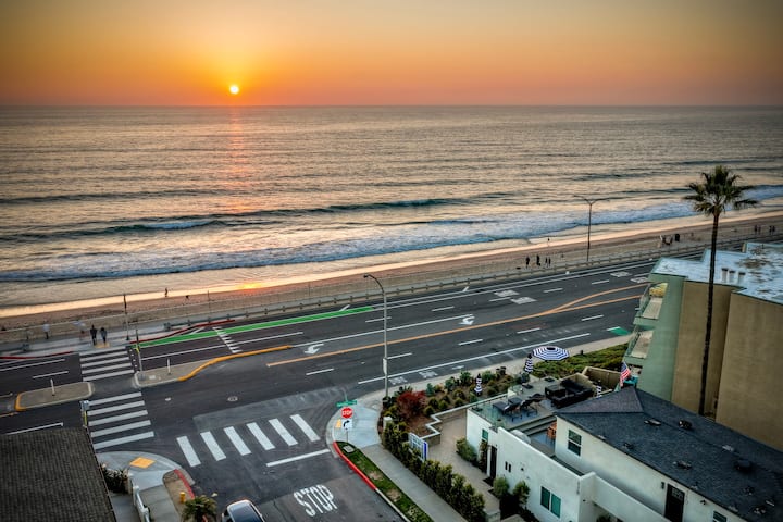 Beachfront | Firepit | Bbq | Ping Pong | Cornhole - Carlsbad State Beach, CA