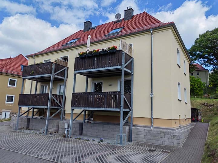 Ferienwohnung Mit Balkon (Ebersbach) - Löbau