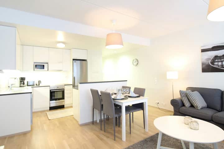 Modern Apartment For 2 With Sauna - Kotka