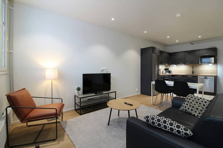 Stylish Apartment For 4 With Sauna - Kotka