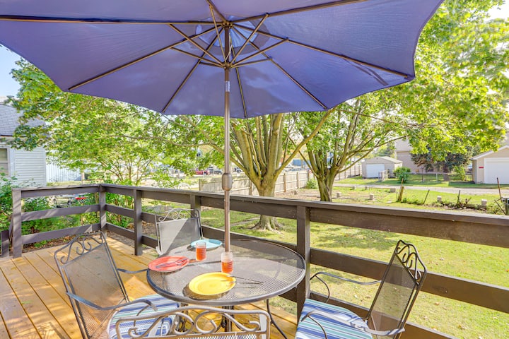 1 Mi To Cedar Point: Family Getaway W/ Porch! - Raptor, Sandusky