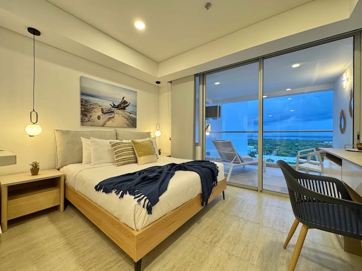 Cb1044 | Moderna-comoda Suite Vista Increible - Carthagène