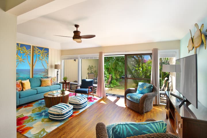 Manualoha 502 Beach Quiet 1st Floor By Suite Paradise - Kauai, HI