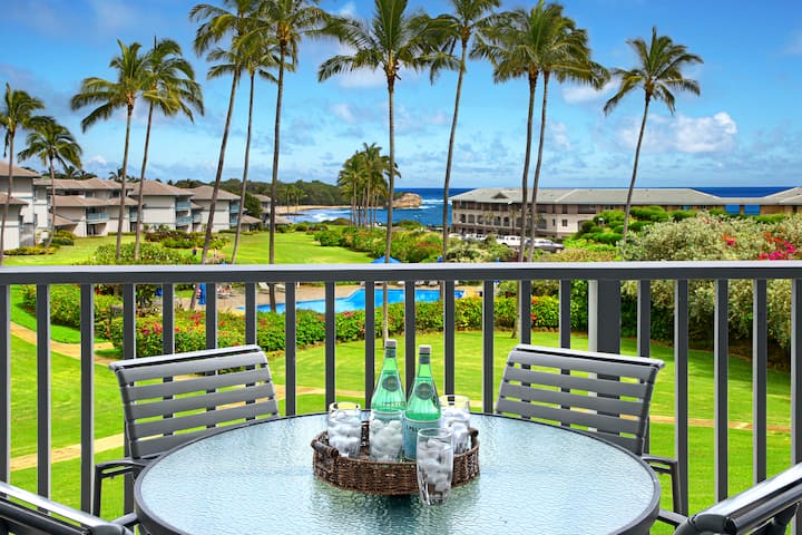 Poipu Sands 123 Ocean Breeze Ac Suite Paradise - Kauai, HI