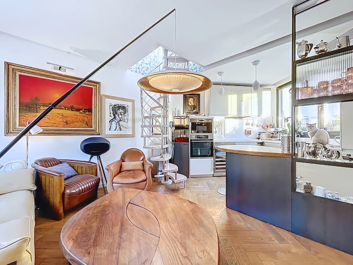 Maison Avec Rooftop Vue Tour Eiffel - Paris