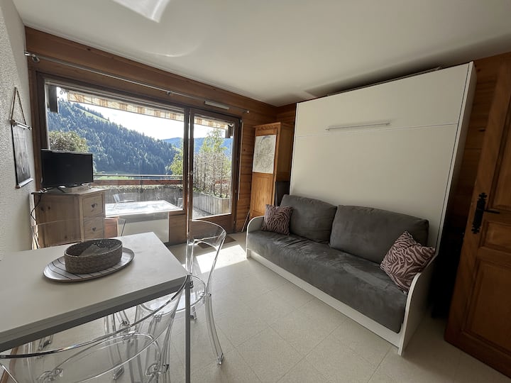 Louveteau 3 - Studio Avec Terrasse Vallée Des Conf - Lac des Confins