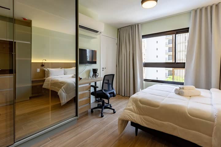 Praticidade Apto Aconchegante Em Moema - Brasil