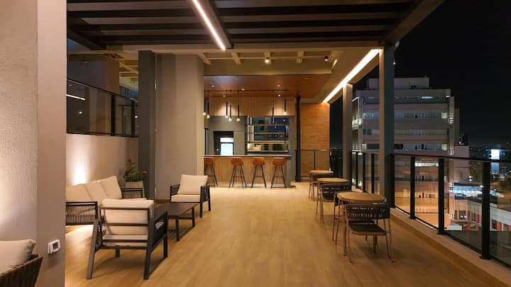 Pool, Gym And Coworking, Near The Corporate Zone - Asunción