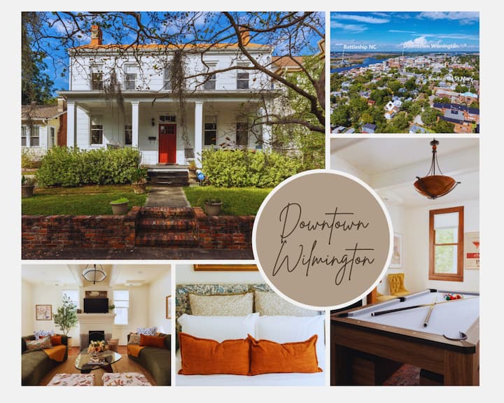 Bill Murray House 1897 – Dt + Game Room + Parking - 威爾明頓