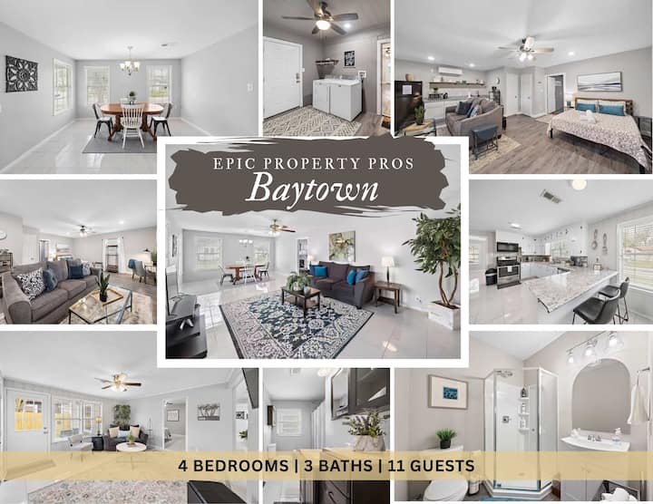 Baytown Getaway Patios Bbq Family-friendly - Baytown, TX