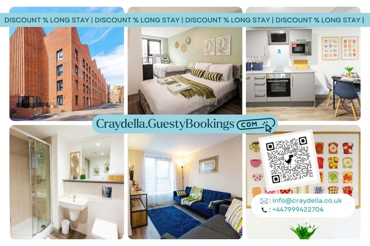 Modern Liverpool Flat | Contractors & Work Trips % - Liverpool