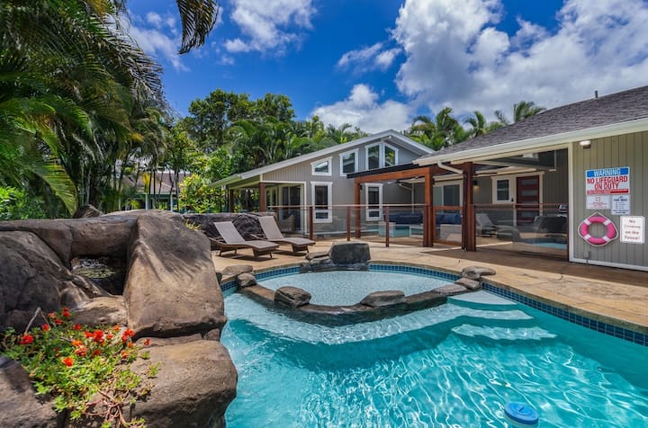 Lani Oasis & Pohaku Villa By Gather W/ 2 Pools - Kauai, HI