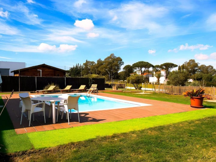Villa Avec Vue Sur Le Golf Et Piscine - Chiclana de la Frontera