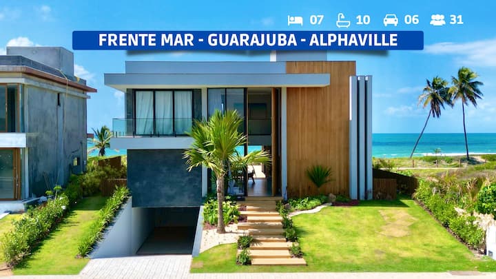 Mansão Beira Mar (Pé Na Areia) 7 Suítes Alphaville - Brazil