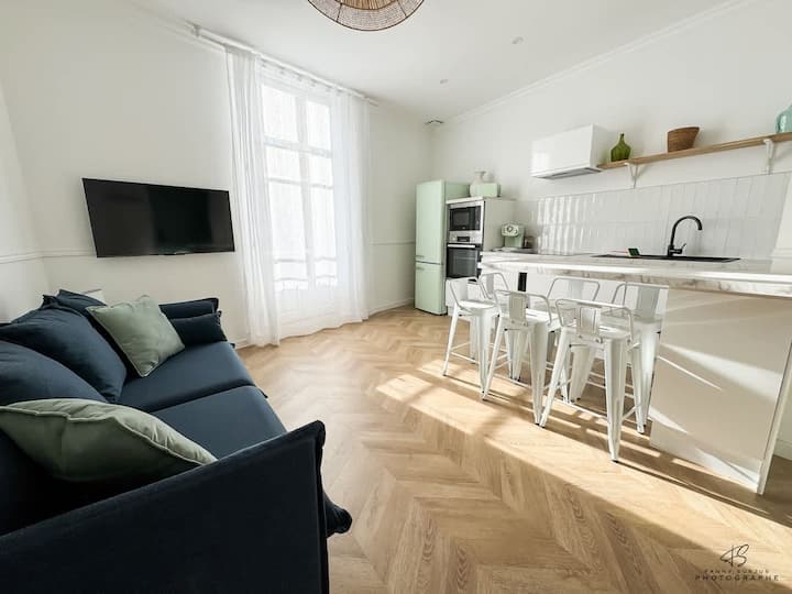 T3 - 6 Pers - 2 Sdb - Centre-ville Perpignan - 페르피냥