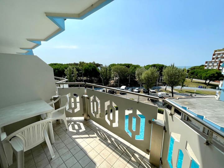 Studio Coloré Avec Piscine Partagée - Caorle