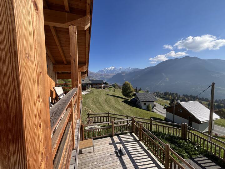 Les Saisies : Superbe Logement Face Au Mont Blanc - Beaufort