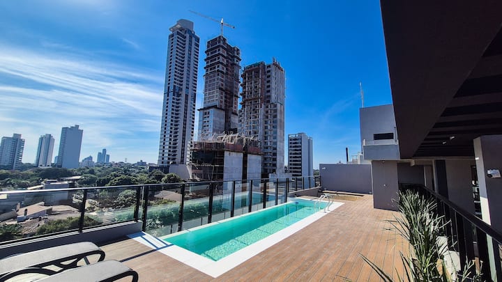 1-bedroom With Breakfast Included, Corporate Area - Asunción