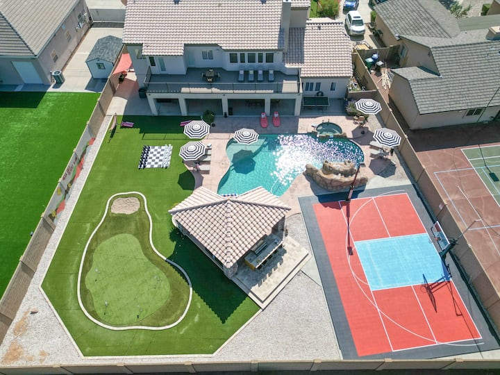 Luxury 6br Retreat - Pool, Bbq, Theater And Games - United States