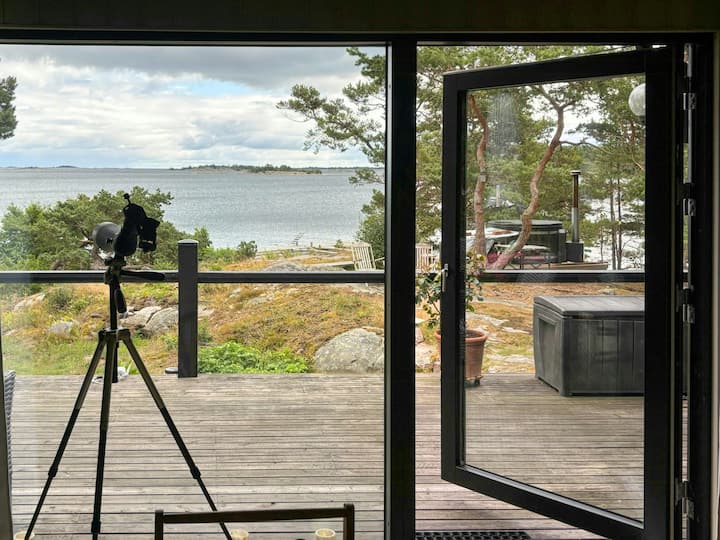 Modern Archipelago Cabin With Views On Aspö - Sandhamn