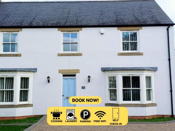 The Green House Durham Sleeps 12 With Ampleparking - Northumberland