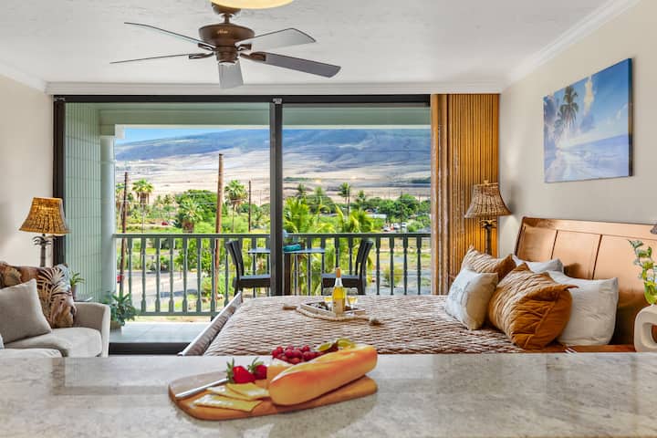 Remodeled Studio Mountain View W/central A/c - Lahaina, HI