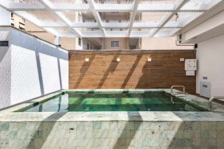 Loft Charmoso Na Praia Do Flamengo! Piscina, Sauna - Brazilië