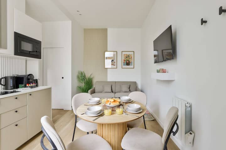 2br Courtyard Retreat On Paris’ Edge - Boulogne - Boulogne-Billancourt