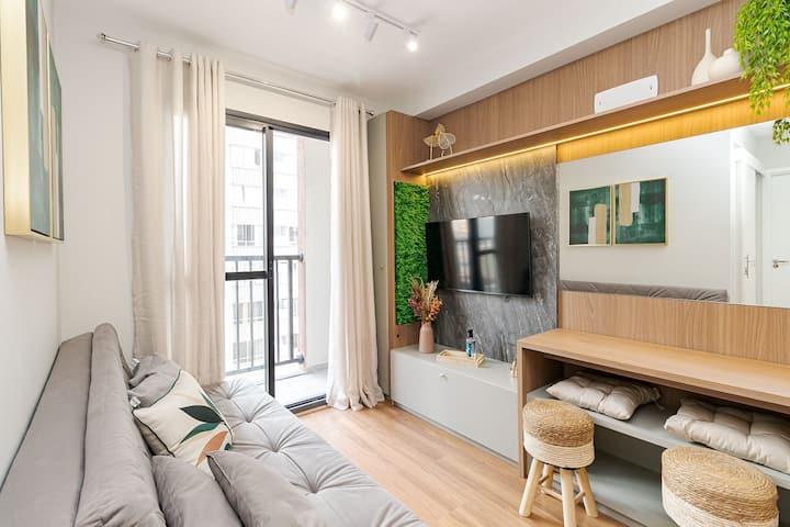 Apartamento Moderno E Completo Em Curitiba - Curitiba