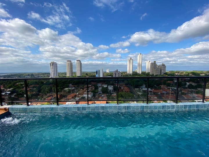 Stylish 2 Bedroom Apt In Molas Lopez - Villeta