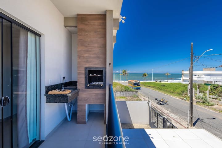 Apt W/ Bbq & Balcony 70m From Beach Alo0201 - Barra Velha