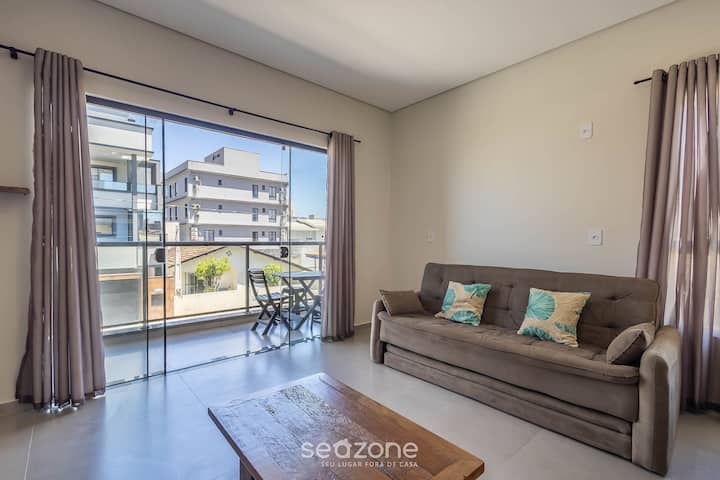 Apt W/ Bbq & Balcony 70m From Beach Alo0201 - Barra Velha
