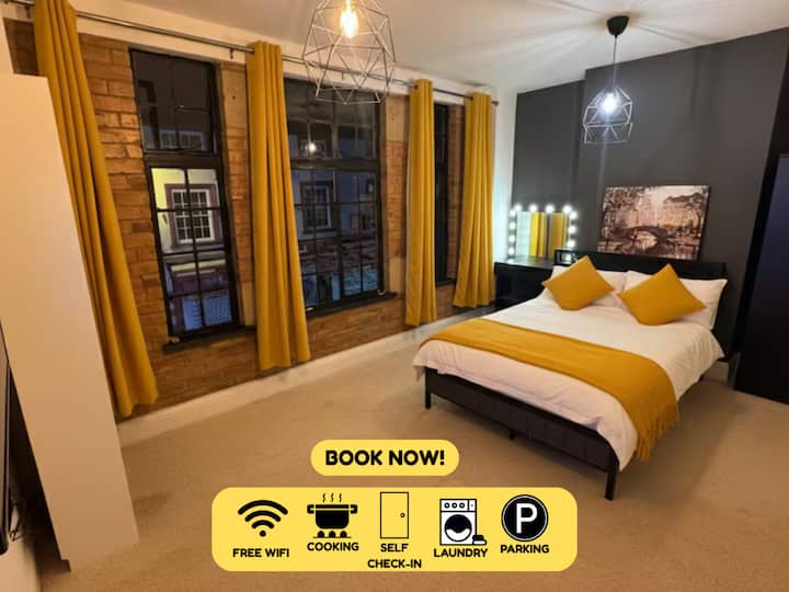 Marketstreet Retreat Central Loughborough Sleeps 6 - Loughborough