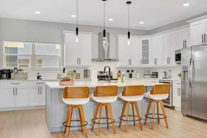 4b Modern Townhome, 5 Mins To Hyde Park & Downtown - Tampa