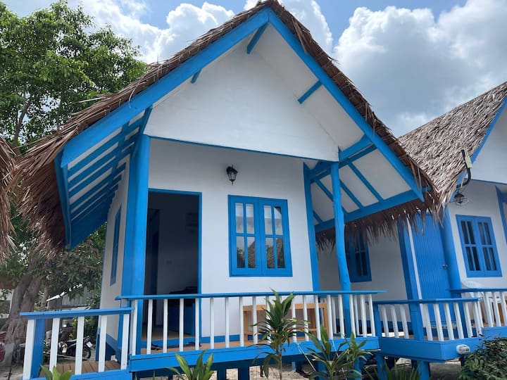 Ko Phangan Beach Cottages - Double Room Terrace 3 - Ko Pha Ngan