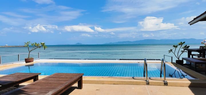 Ko Phangan Beach Cottages - Double Room Terrace 12 - Ko Pha Ngan