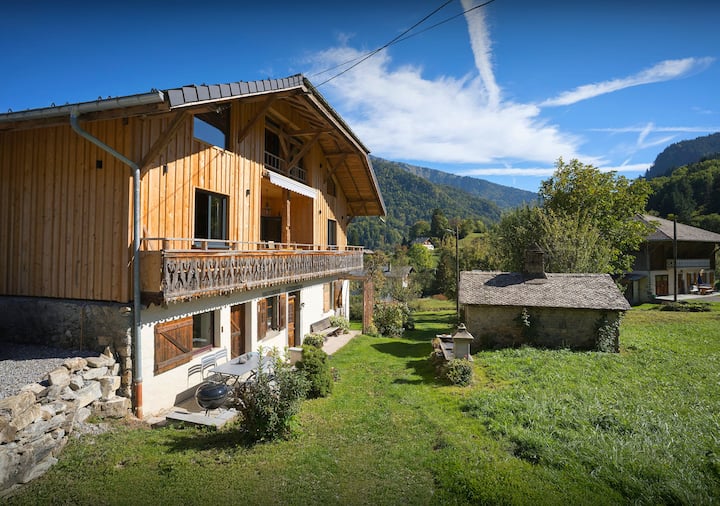 Charme Rustique Et éLégance Moderne Pour 9 - Saint-Jean-d'Aulps