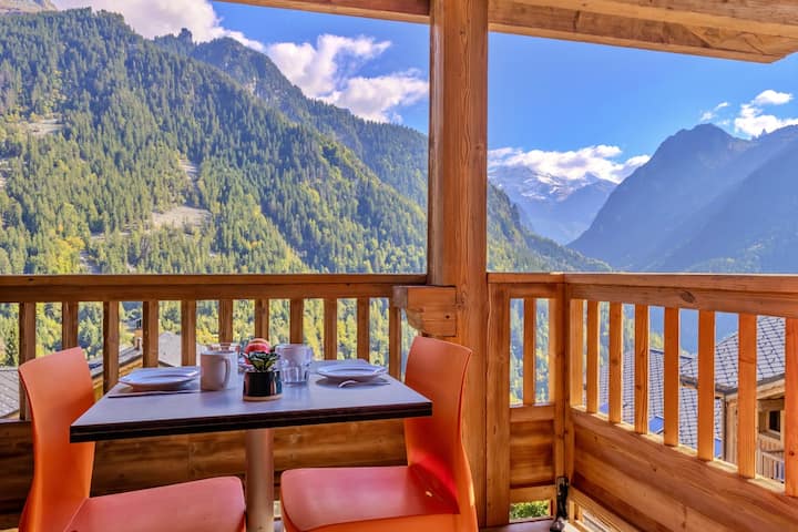 Rossa – Spacieux 6 Pers Balcon & Vue Montagne - Champagny-en-Vanoise