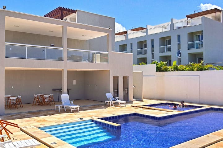 Beach Townhouses Triplex With Jacuzzi By Carpediem - Aquiraz